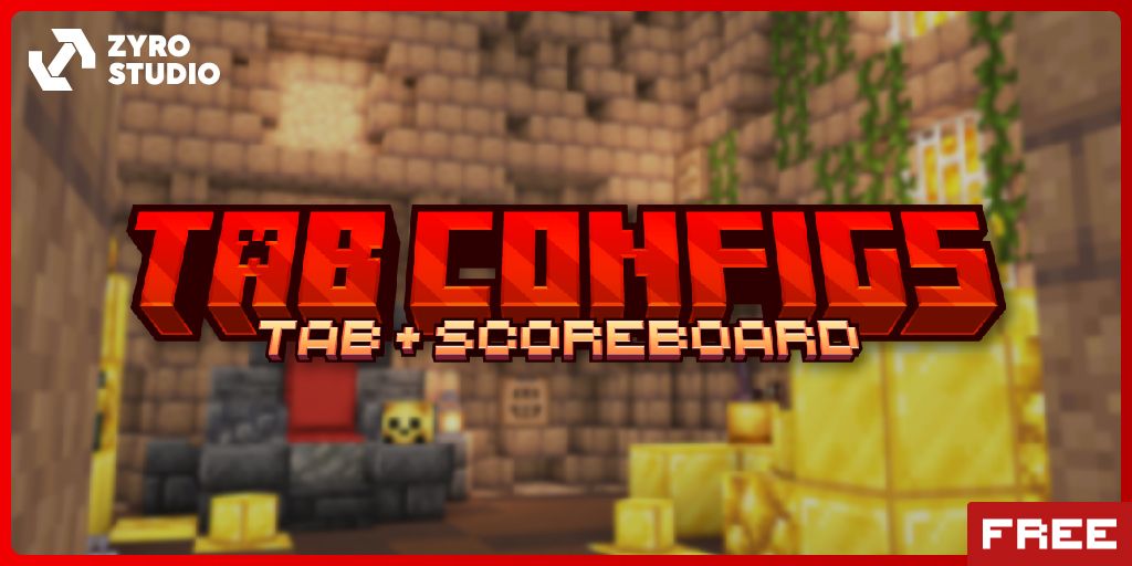 TAB Configs | Tab + Scoreboard on voxel.shop - Minecraft Configurations